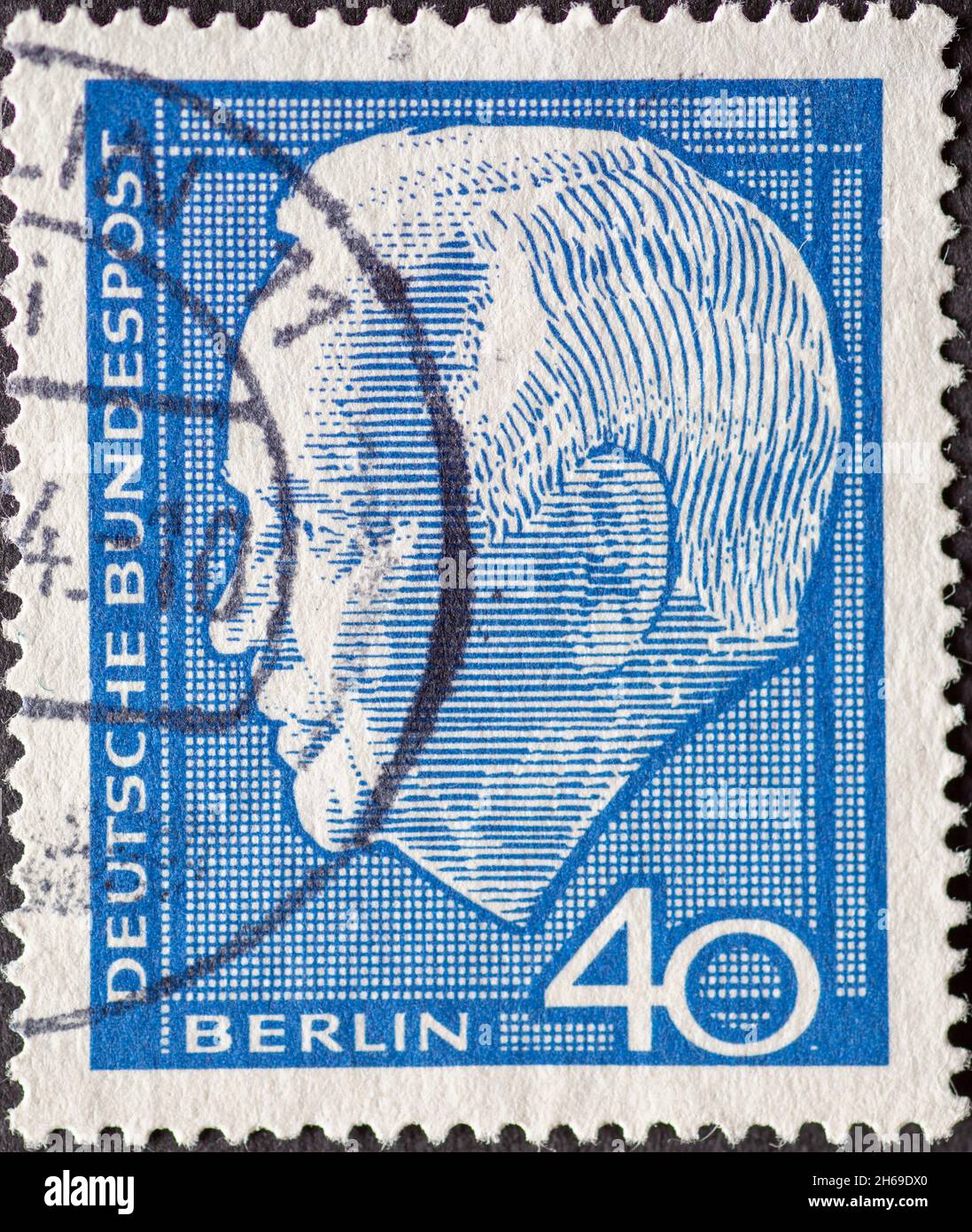 GERMANY, Berlin - CIRCA 1964: a postage stamp from Germany, Berlin ...