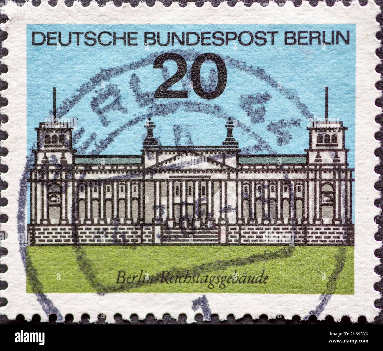 GERMANY, Berlin - CIRCA 1964: a postage stamp from Germany, Berlin ...