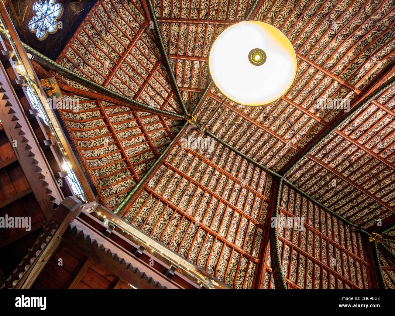The Old Library of the Oxford Union, built in 1857. Originally the ...