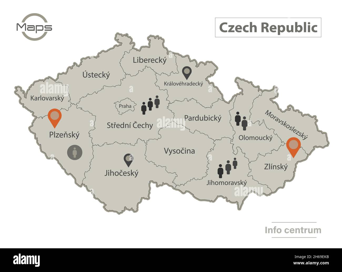 Europe region on planet Stock Vector Images - Alamy