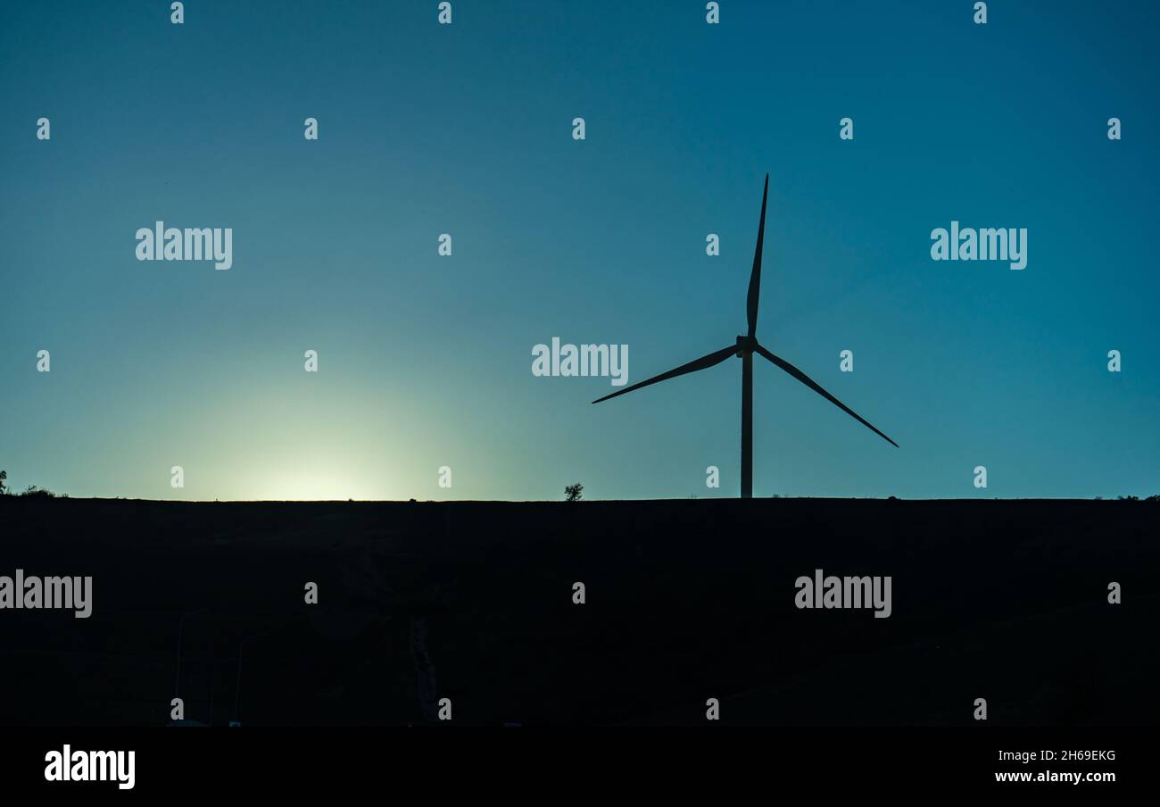Modern wind mill hi-res stock photography and images - Alamy
