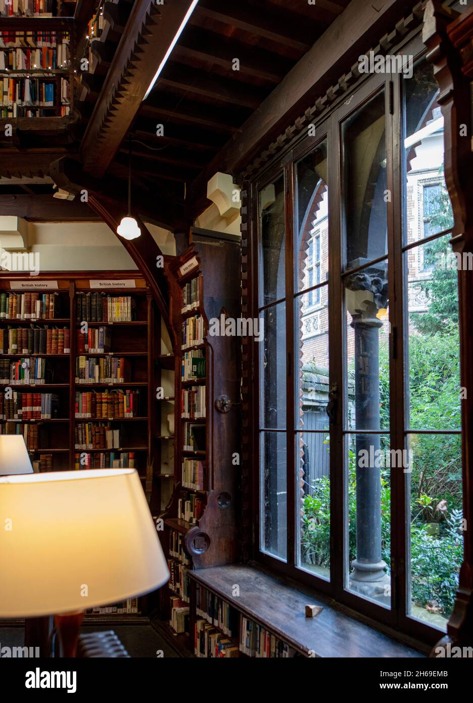 The Old Library of the Oxford Union, built in 1857. Originally the ...