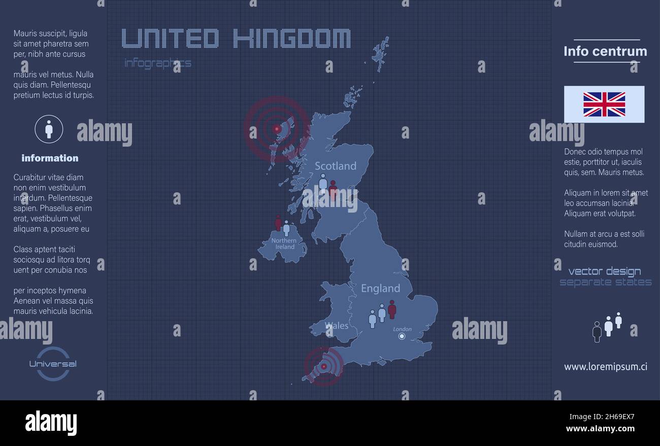 United Kingdom Map Separate Regions With Names Infographics Blue Flat united-kingdom-map-separate-regions-with-names-infographics-blue-flat