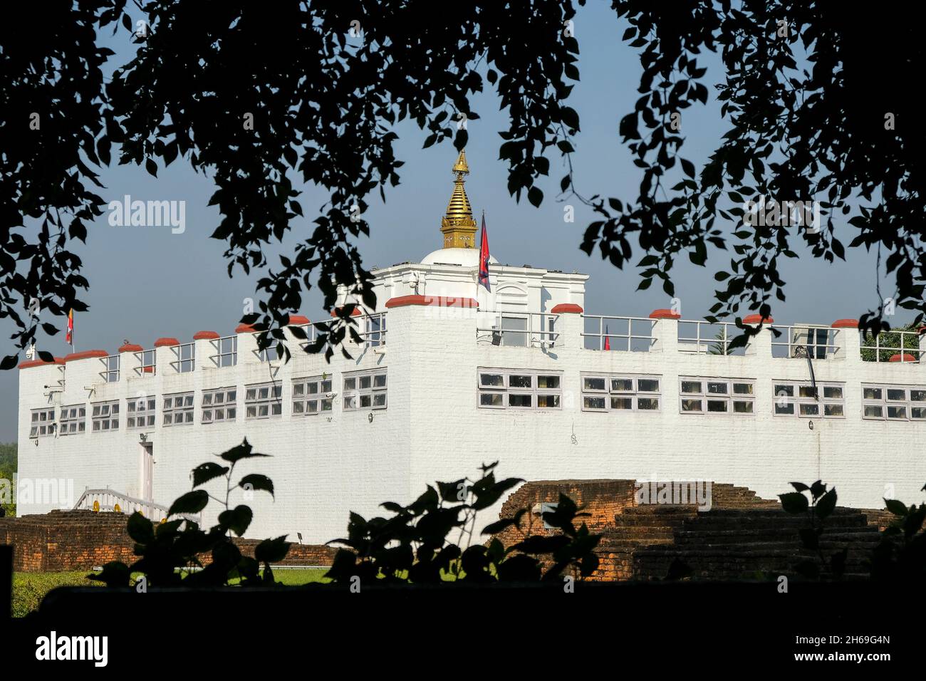 Maya Devi Temple in Lumbini, Nepal Stock Photo - Alamy