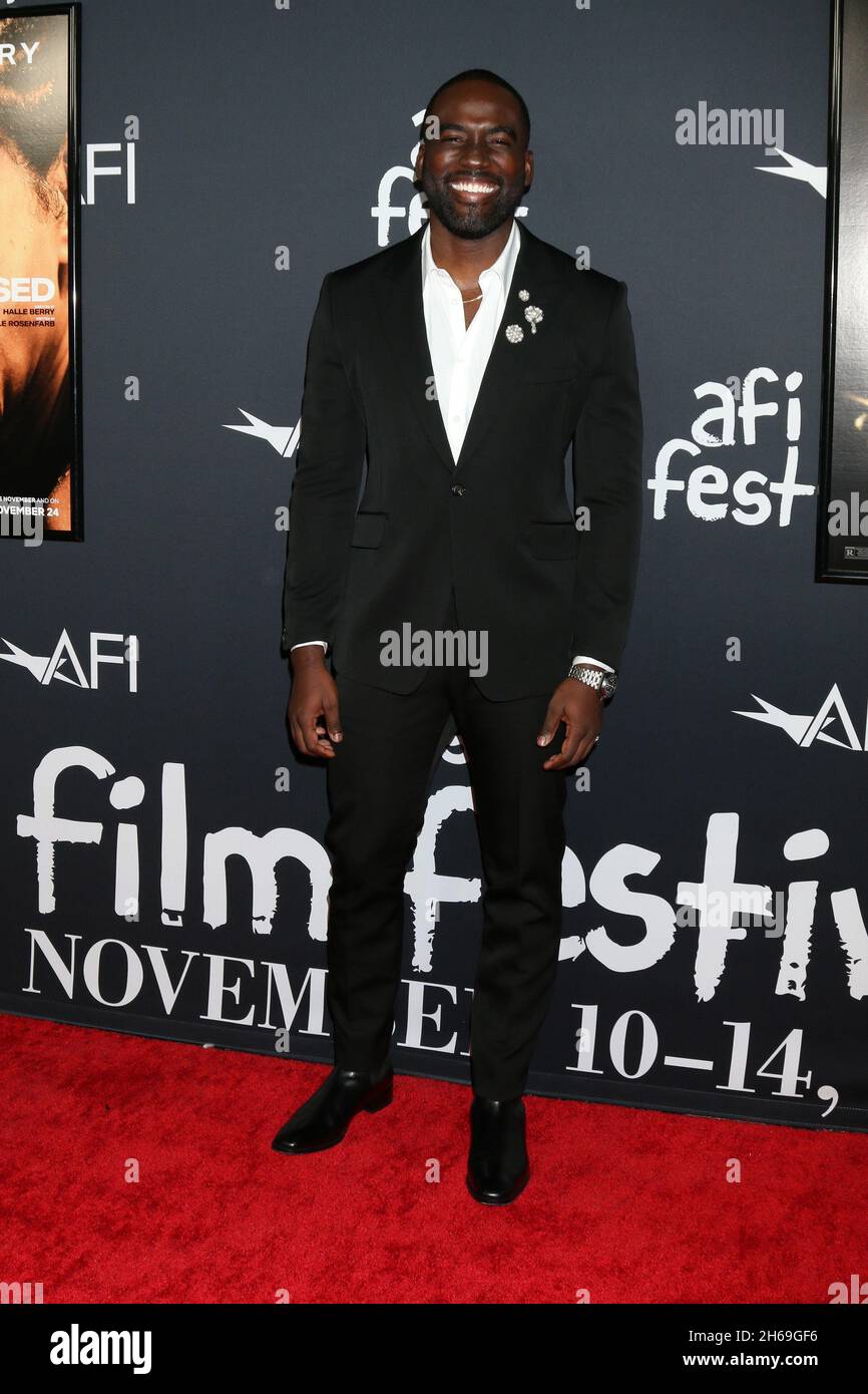 Shamier Anderson at the AFI Fest - Bruised Premiere at TCL Chinese ...