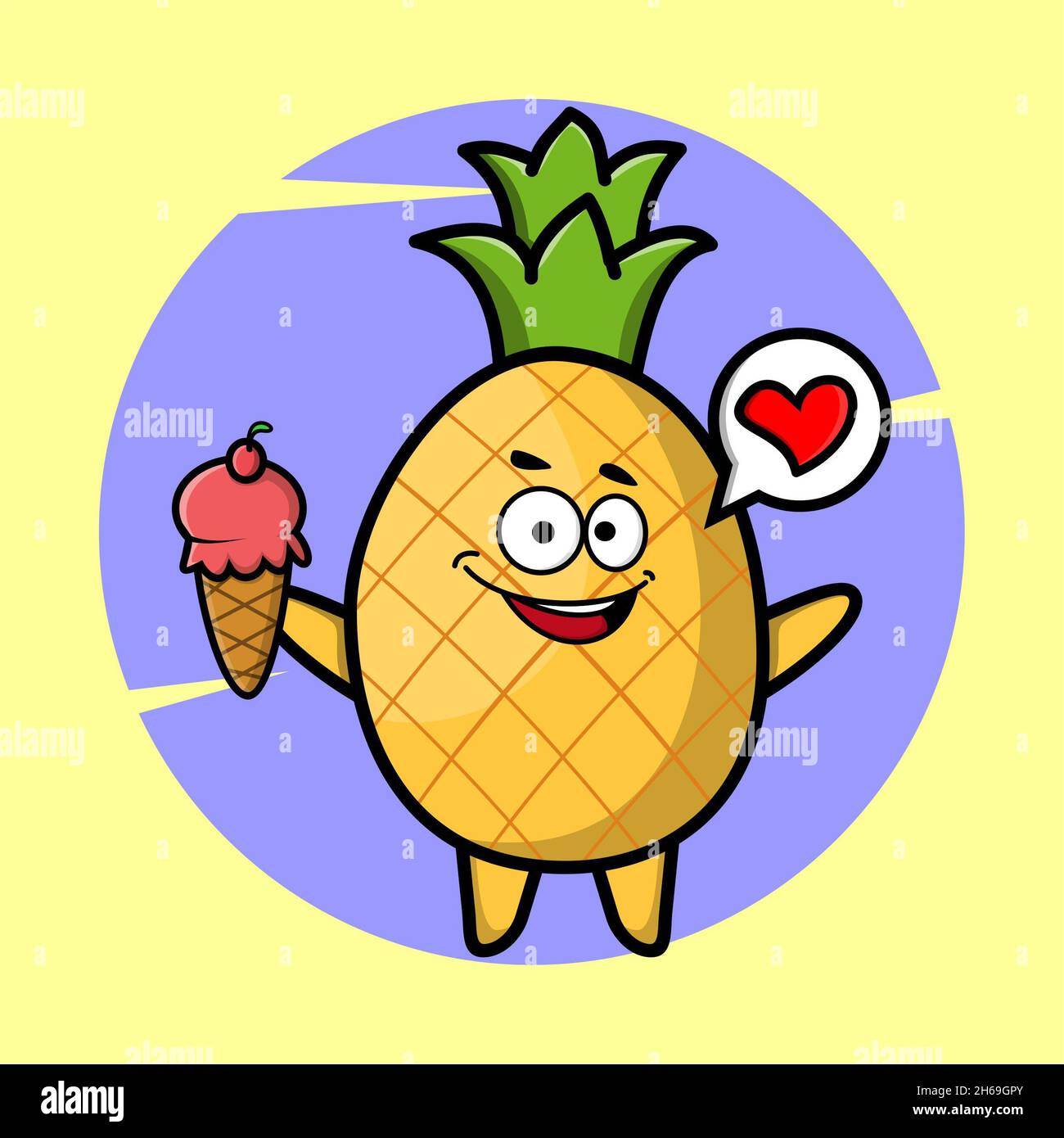 Flat simple modern fruit shield icon symbol logo template vector design ...