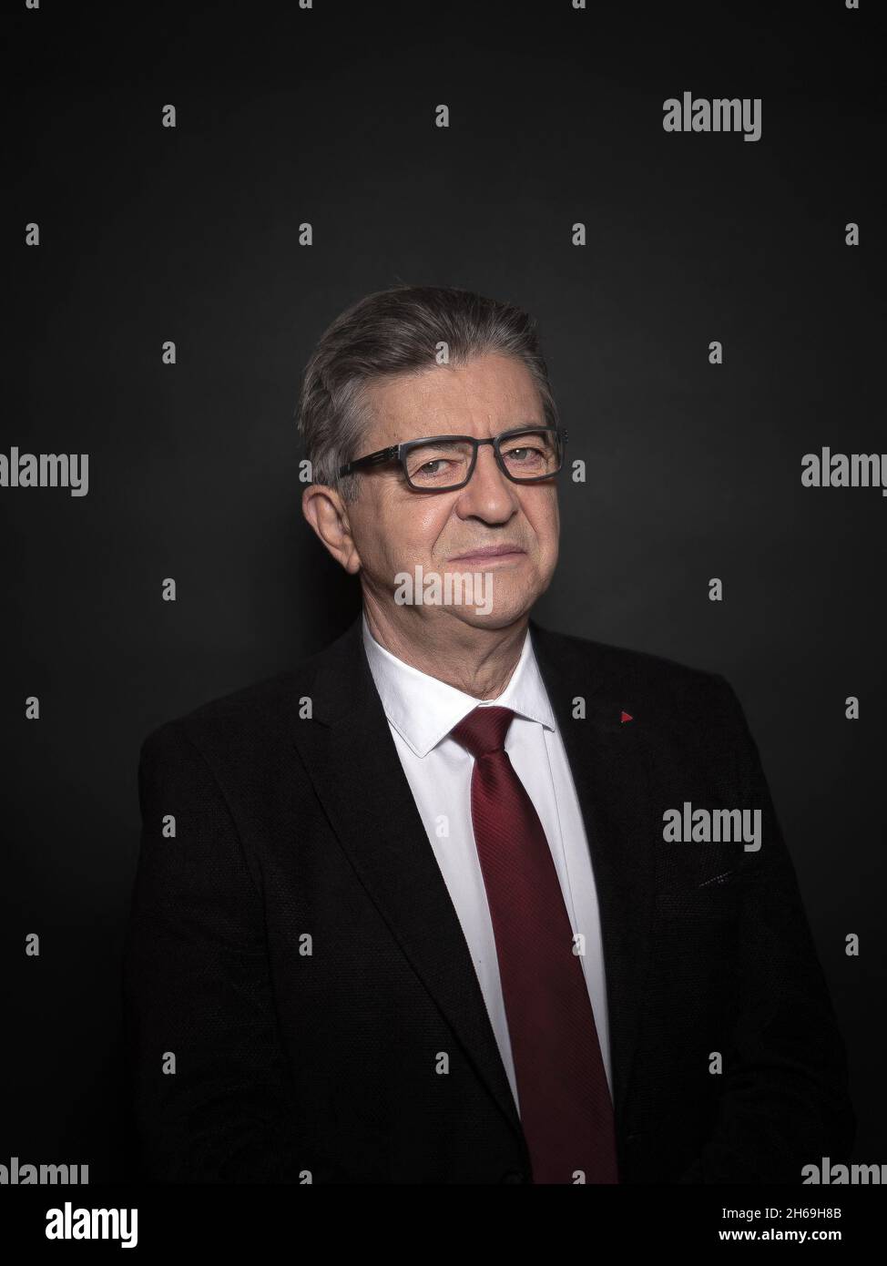 Leader of French left-wing party La France Insoumise (LFI) and ...