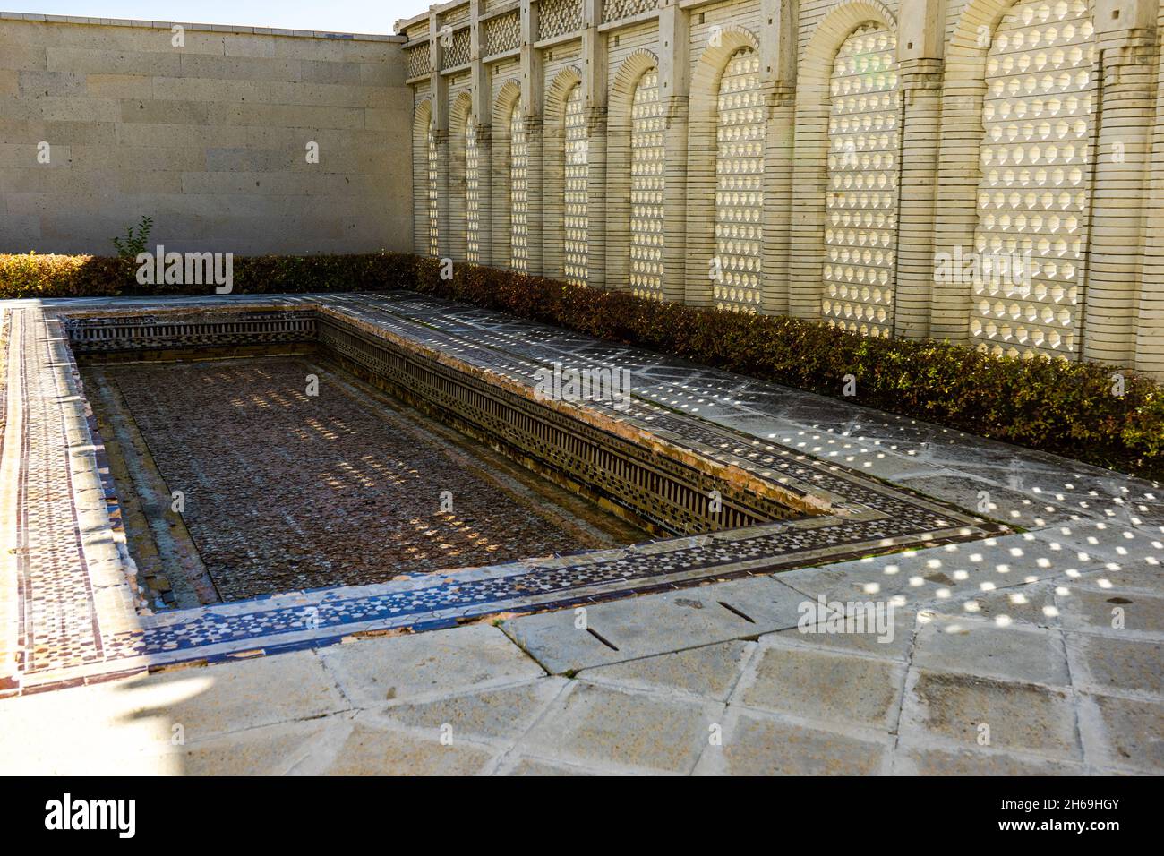 Mosaic bath in medieval castle of Akhaltsikhe town, known as Rabati ...