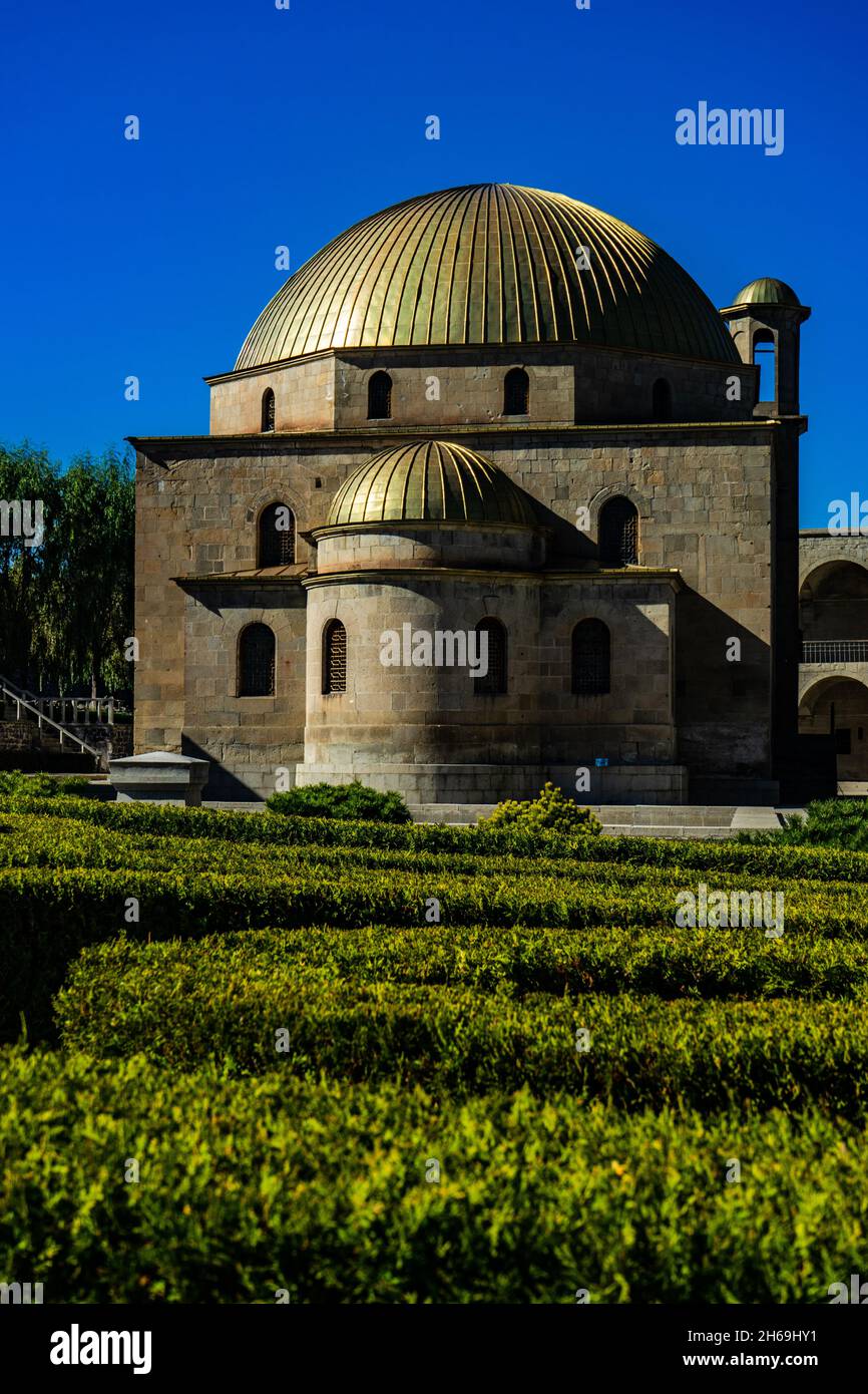 Architecture of muslim mosque in medieval castle of Akhaltsikhe town ...