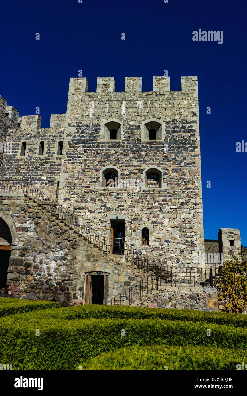 Architecture of medieval castle of Akhaltsikhe town, known as Rabati ...