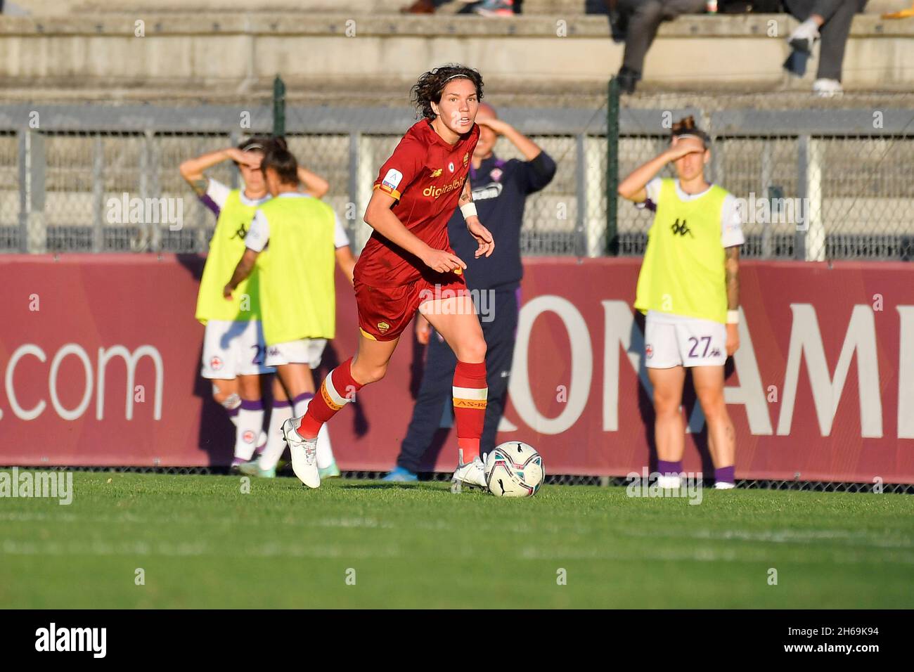 Elena Linari of AS Roma Women during the Serie A match between A.S ...