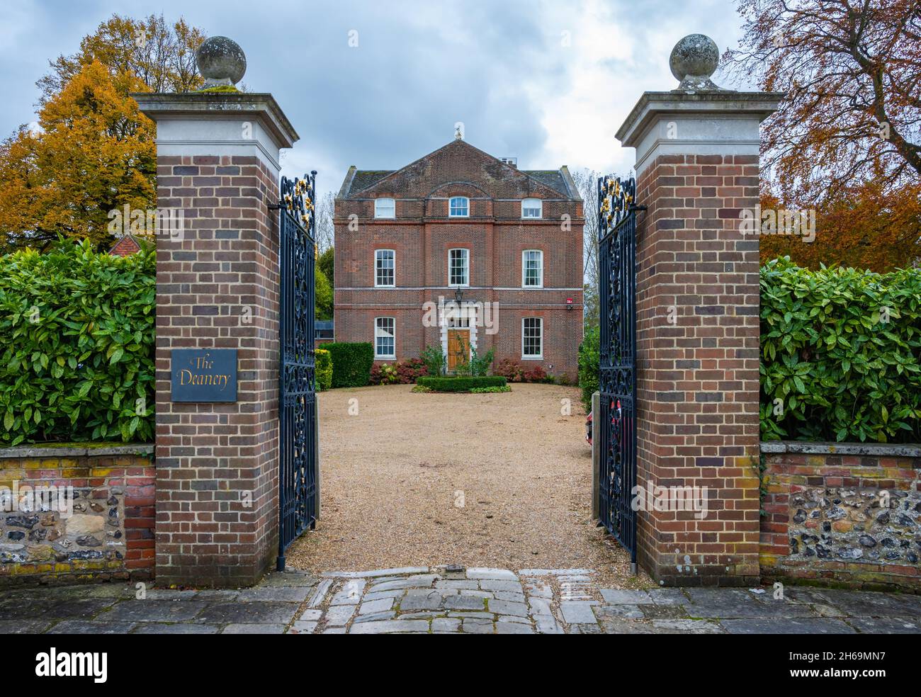 The Deanery, a large 3 storey home next to the Cathedral built in the ...