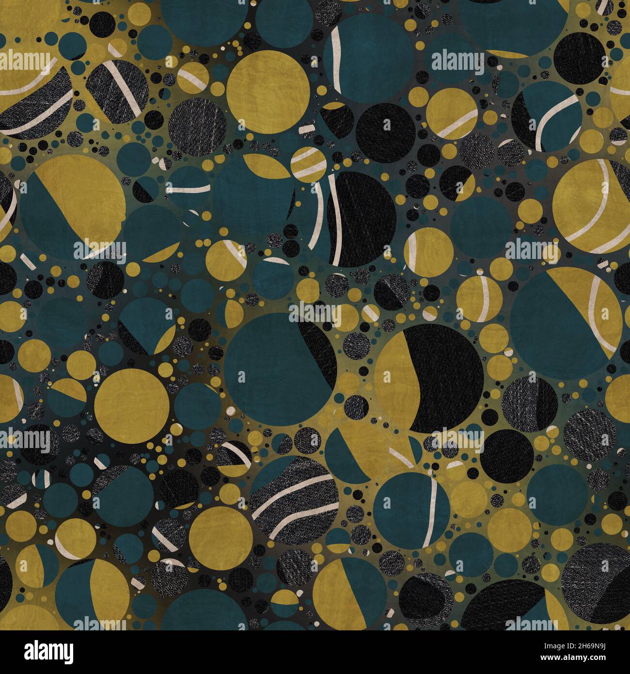 Seamless abstract textured circle pattern for surface print Stock Photo ...