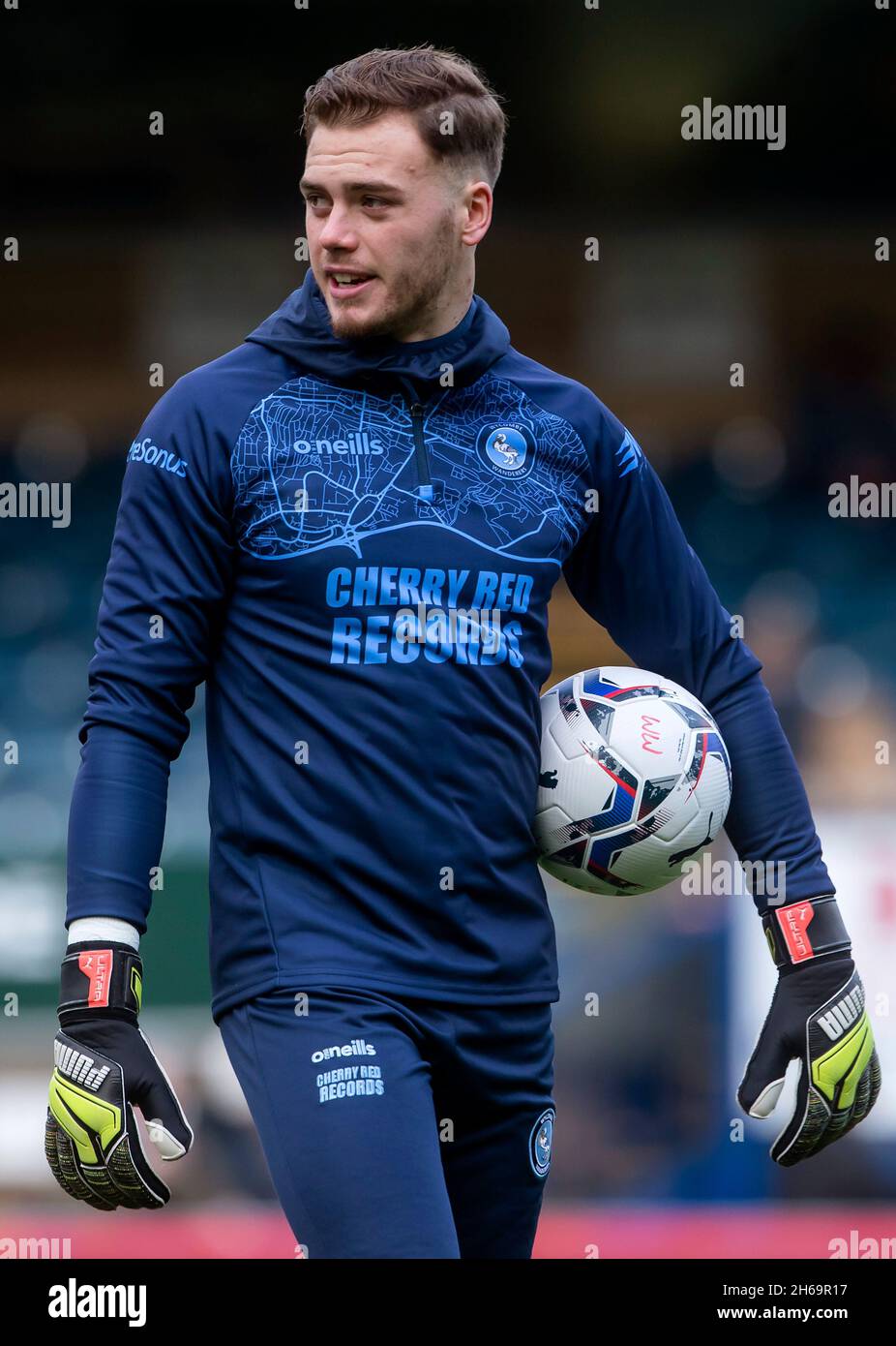 Wycombe Wanderers goalkeeper Curtis Anderson during the Sky Bet League ...