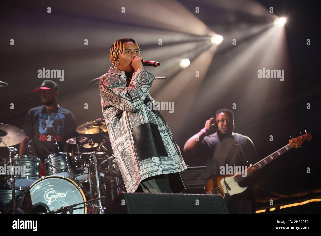 Las Vegas, United States. 14th Nov, 2021. American rapper Cordae ...