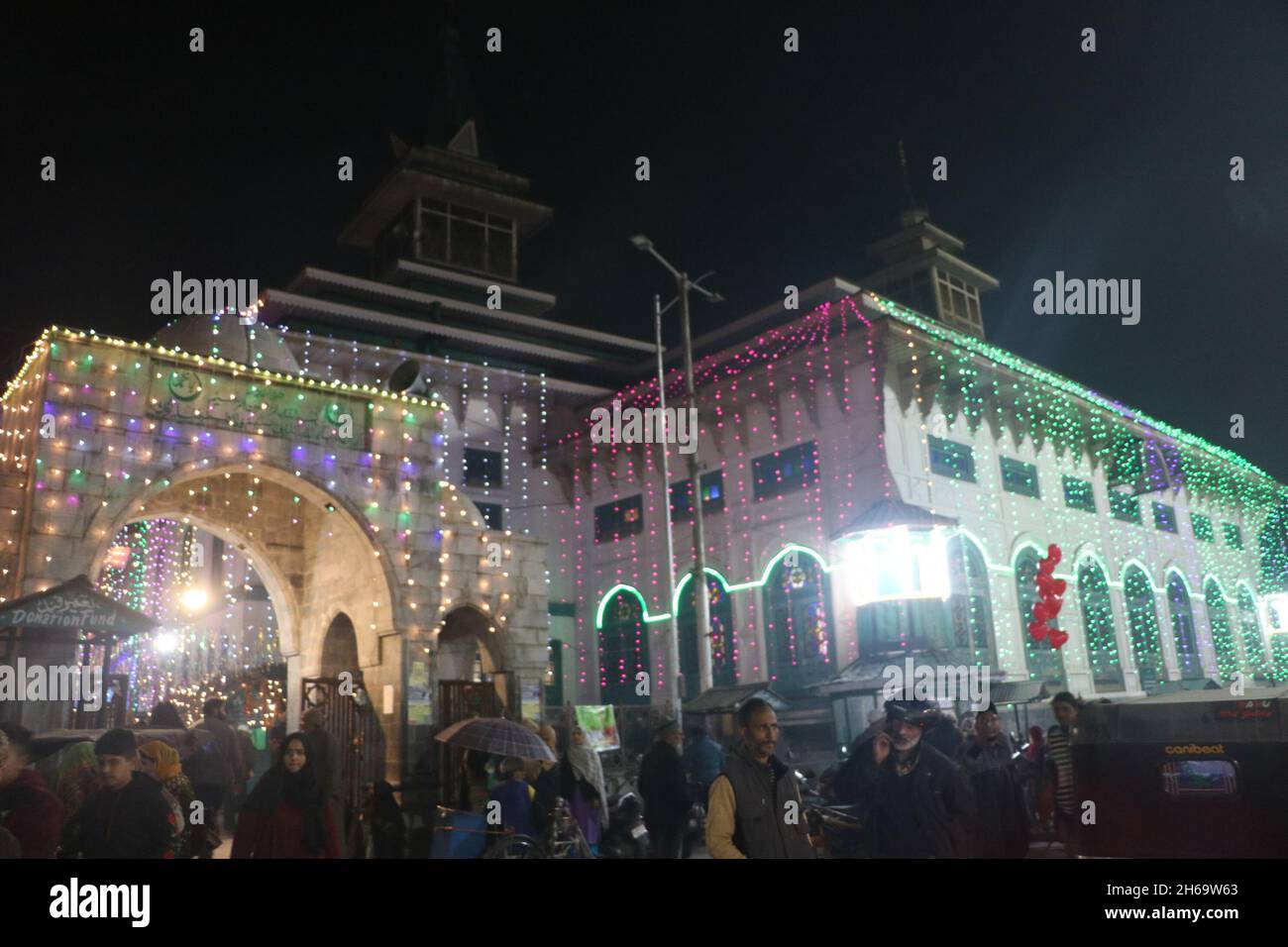 A view of the famous shrine of 11th Century Muslim saint Hazrat Sheikh ...
