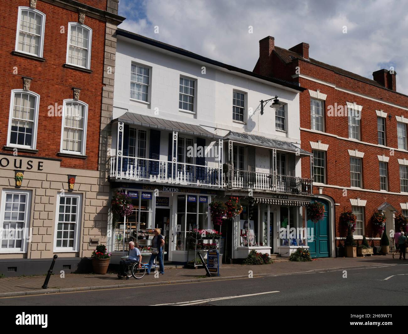Pershore town centre hi-res stock photography and images - Alamy