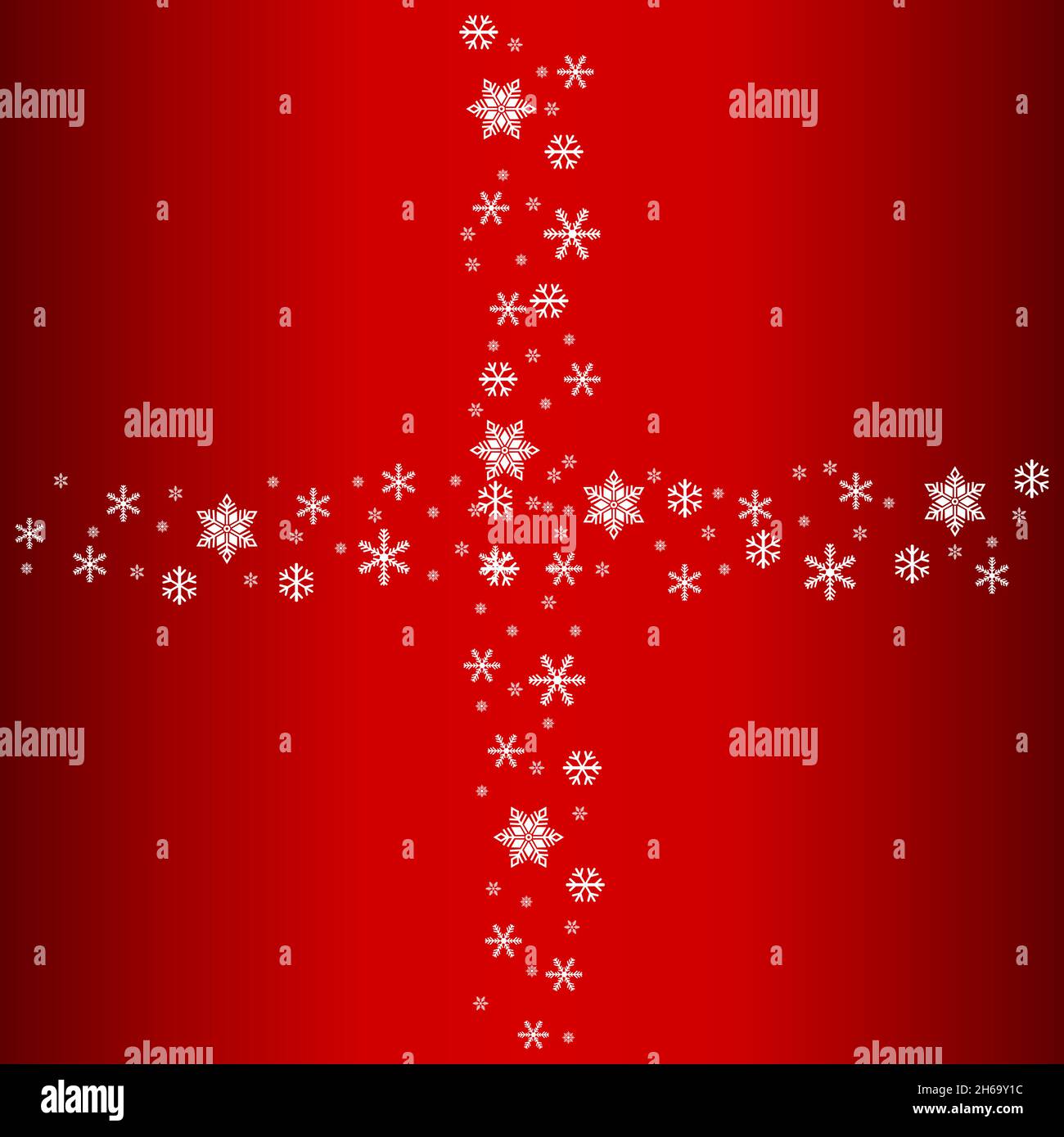 Snow flake decoration, christmas design celebration ornament, snowwall ...