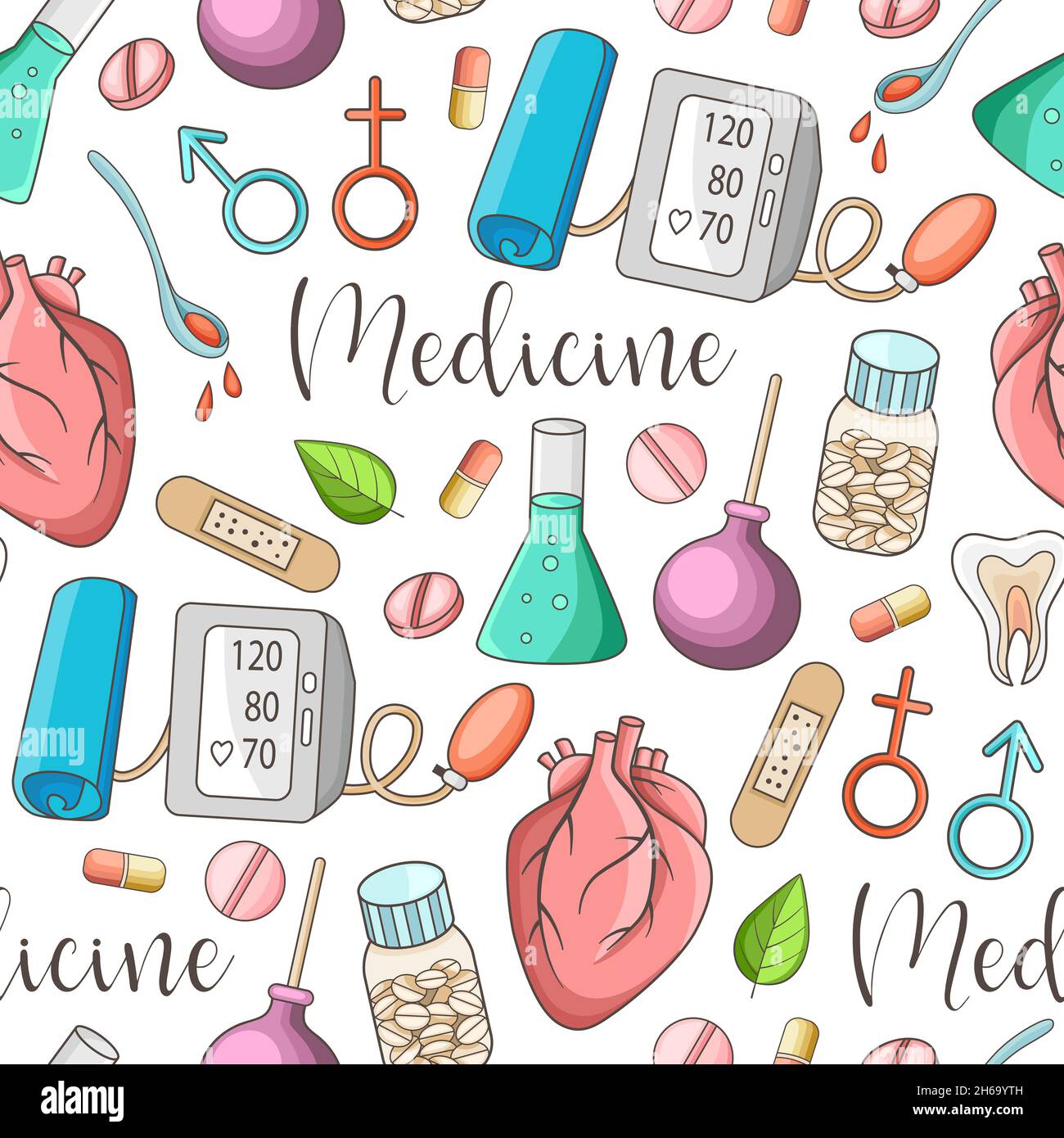 Seamless care hi-res stock photography and images - Alamy