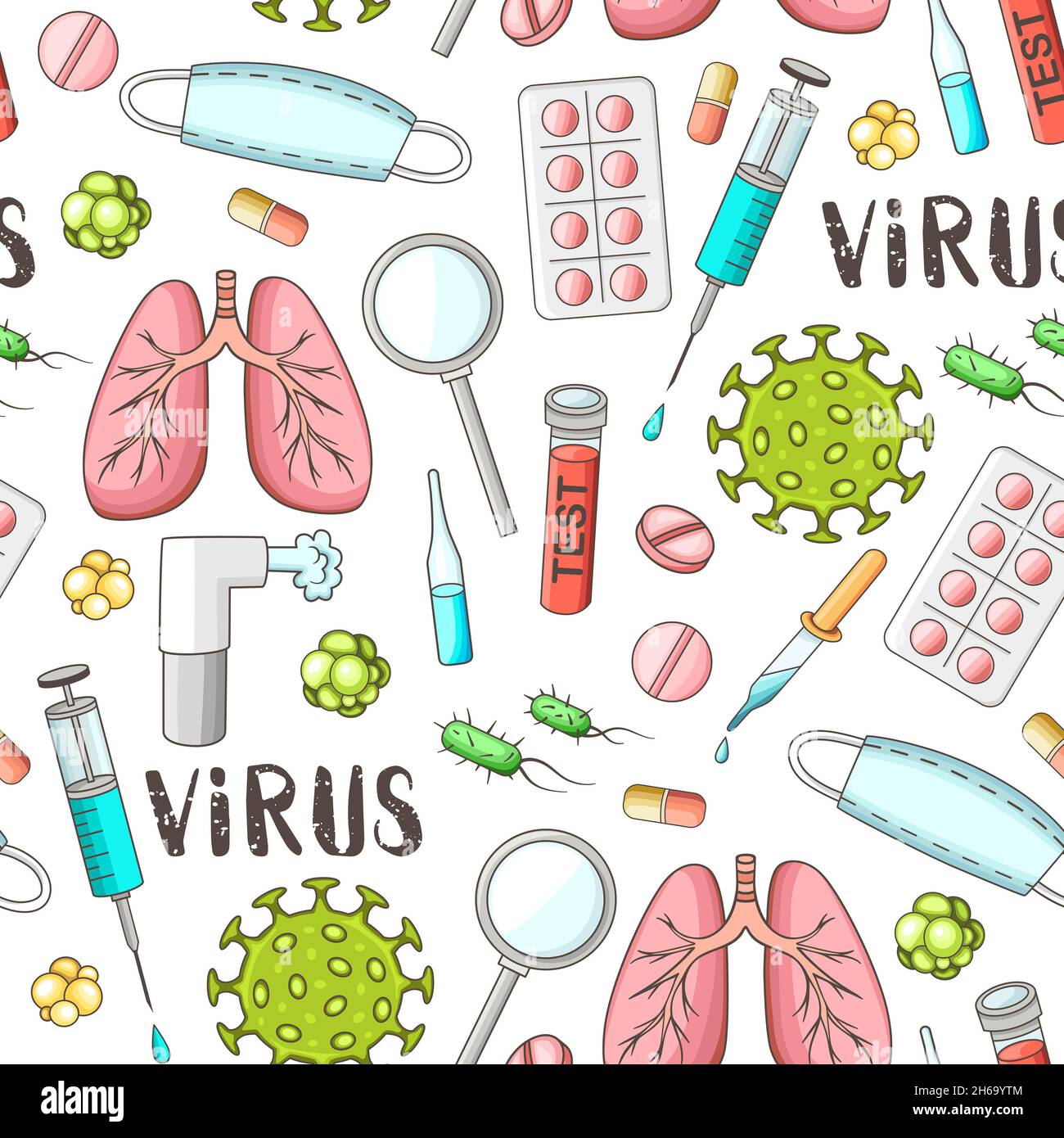 Medical pattern hi-res stock photography and images - Alamy