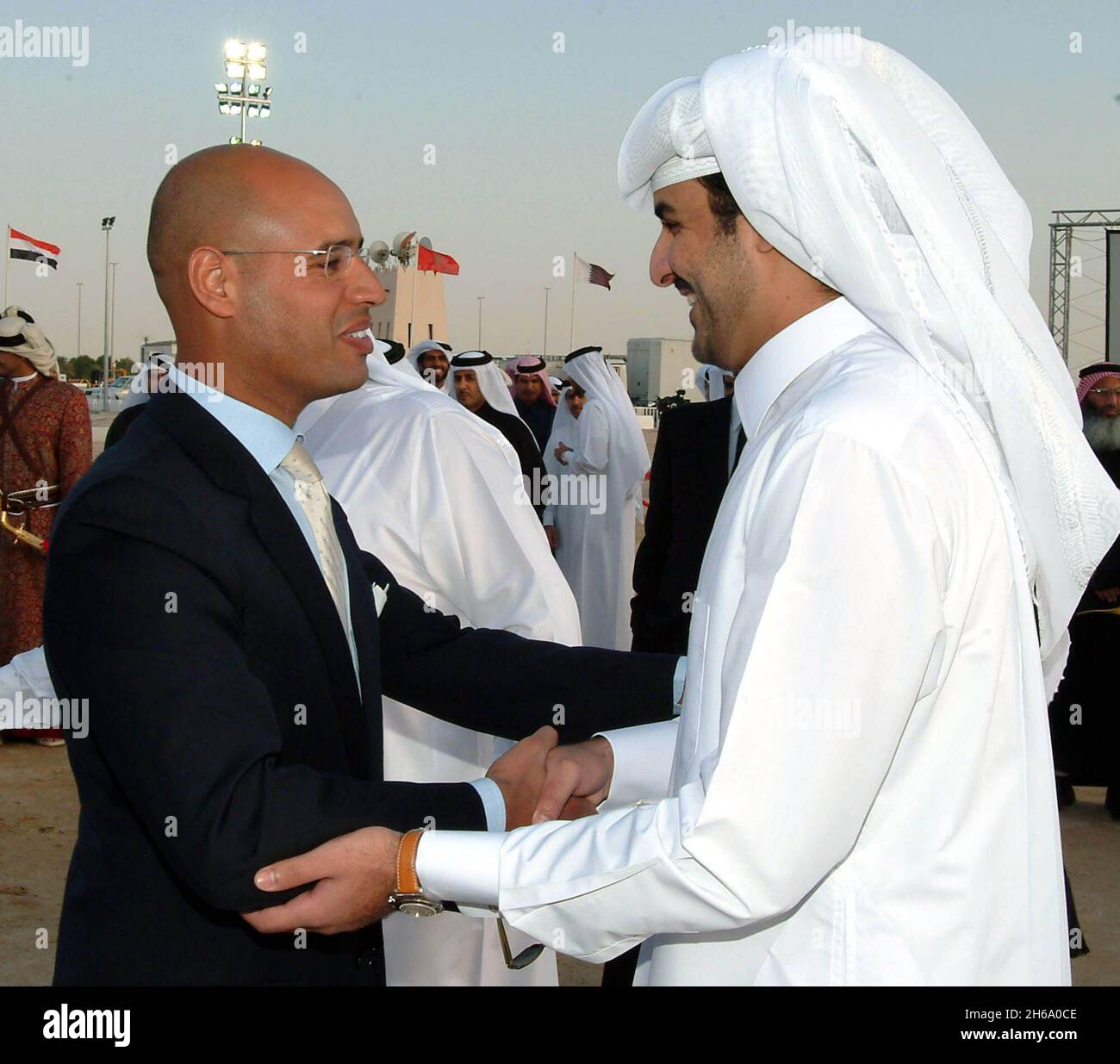 Seif al islam gadhafi hi-res stock photography and images - Alamy