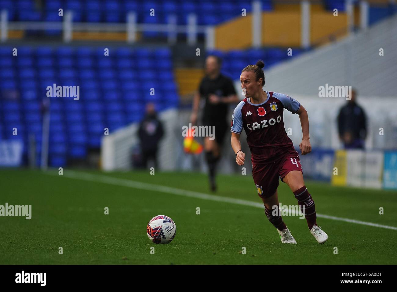 Remi Allen (4 Aston Villa) on the ball During the Womens Super League ...
