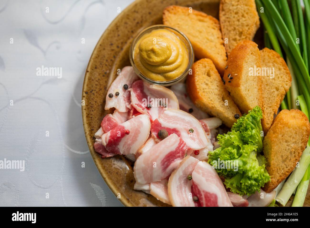 Ukrainian salo hi-res stock photography and images - Alamy