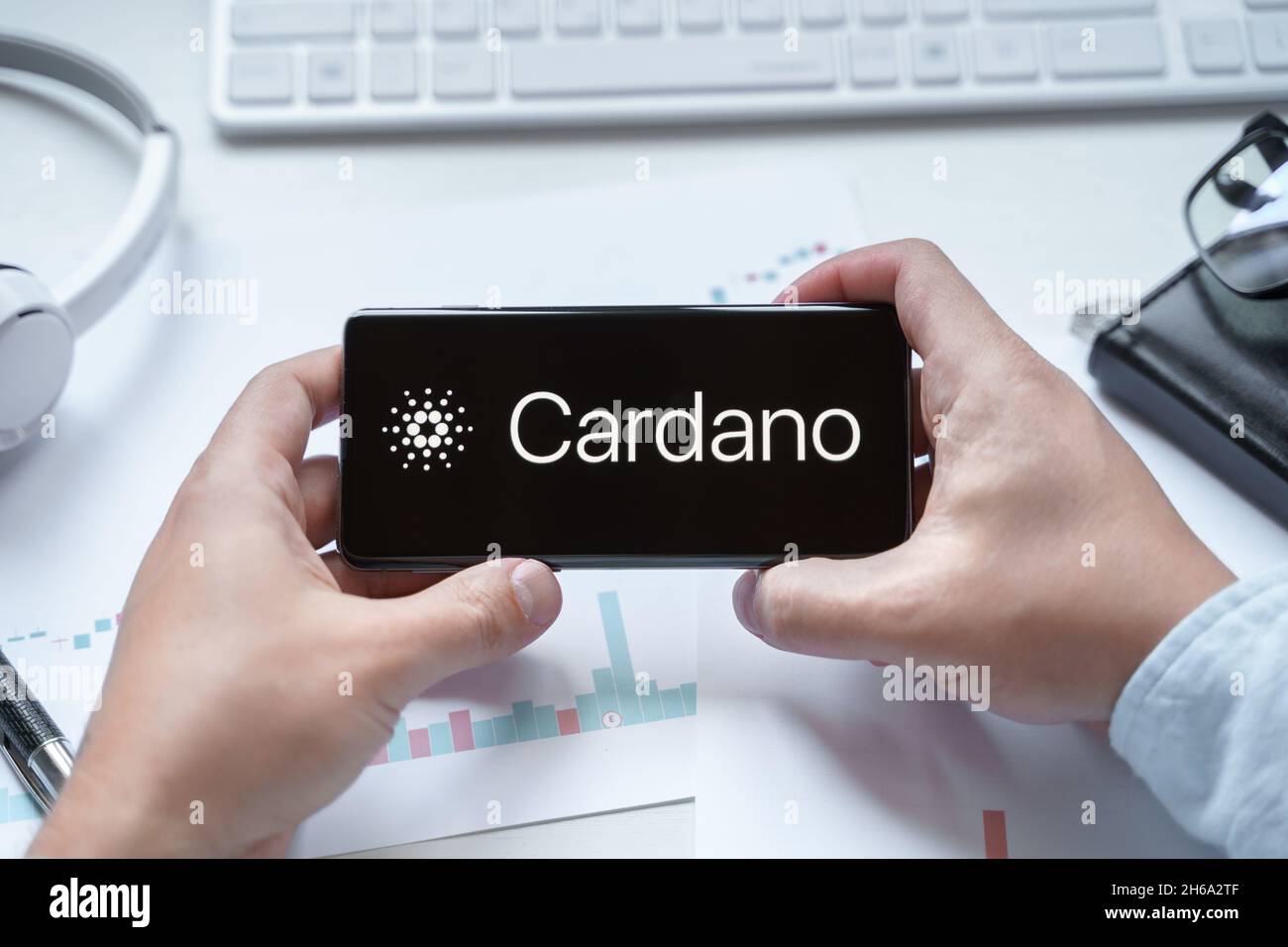 Cardano logo hi-res stock photography and images - Alamy