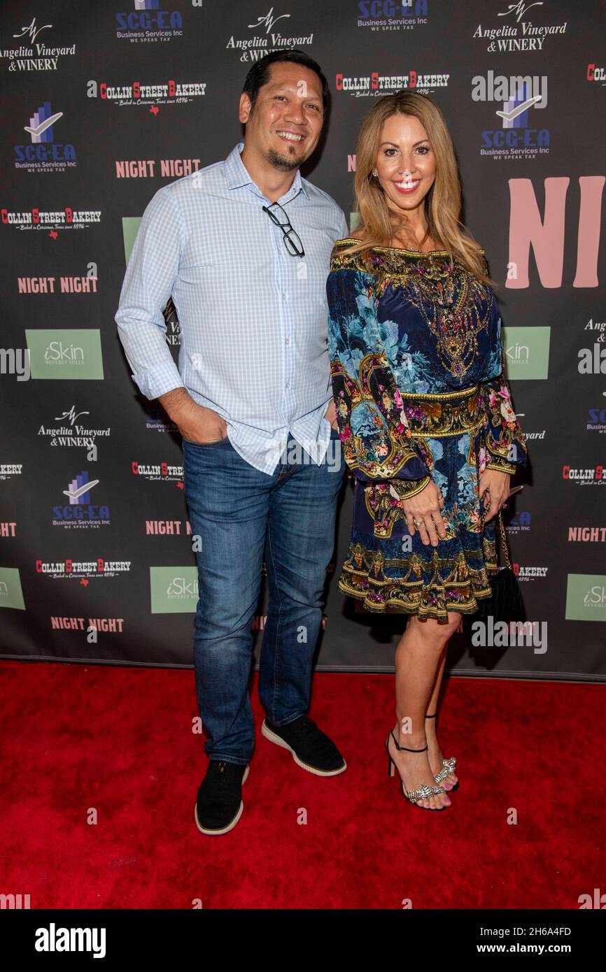 Los Angeles, USA. 13th Nov, 2021. Jason Starne, Amber McNutt attend ...