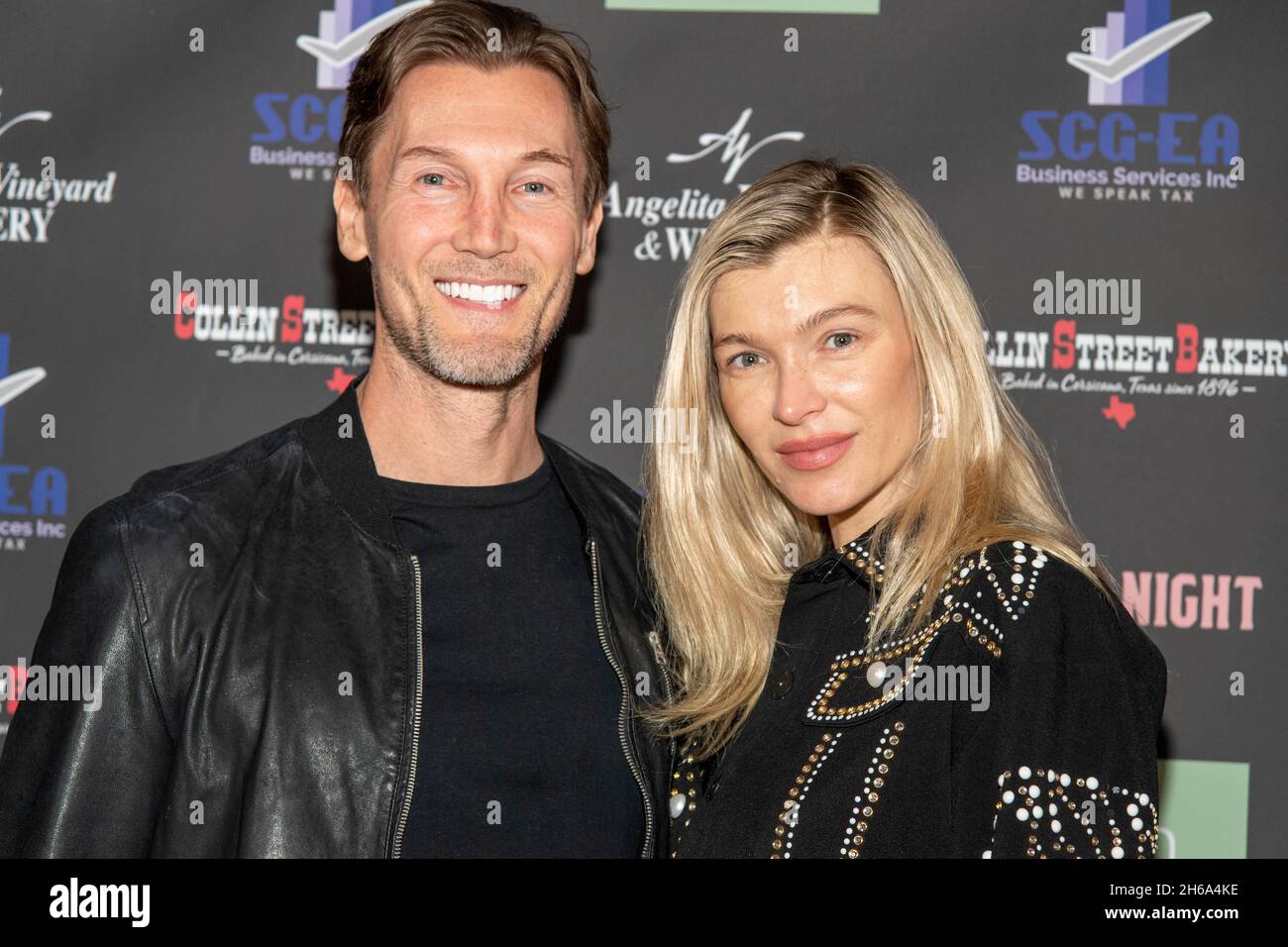 Adam Ambruso with Anna attends Rose Dove Entertainment "Night Night ...