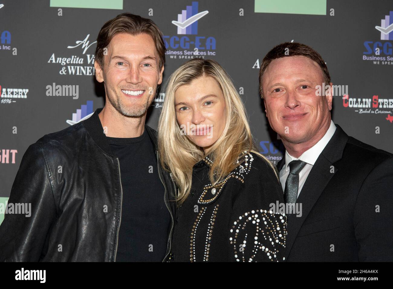 Adam Ambruso with Anna, Robert Johnson attend Rose Dove Entertainment ...