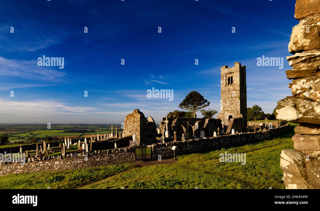 Hill of Slane,County Meath, Ireland Stock Photo - Alamy