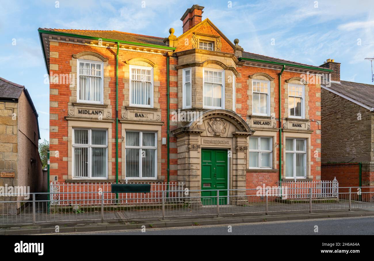 The old North and South Wales Bank, Ruabon Branch. The company was ...
