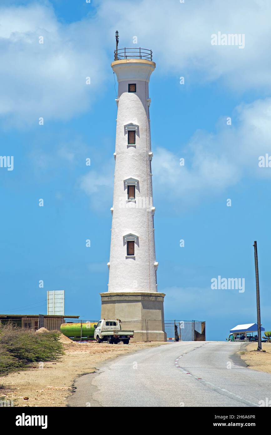 California lighthouse at Aruba island Stock Photo - Alamy
