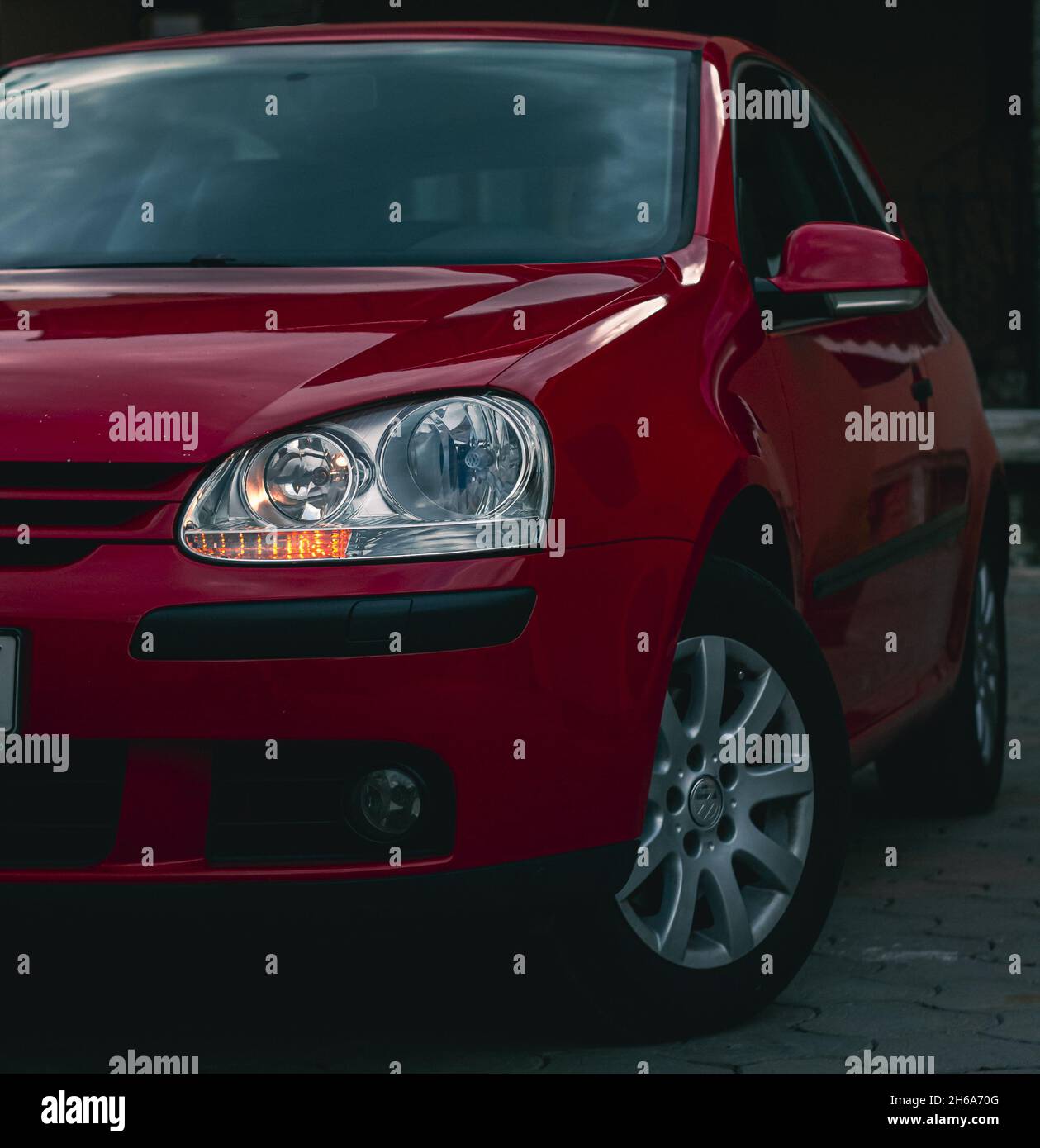 Daytime running lights car hi-res stock photography and images - Alamy