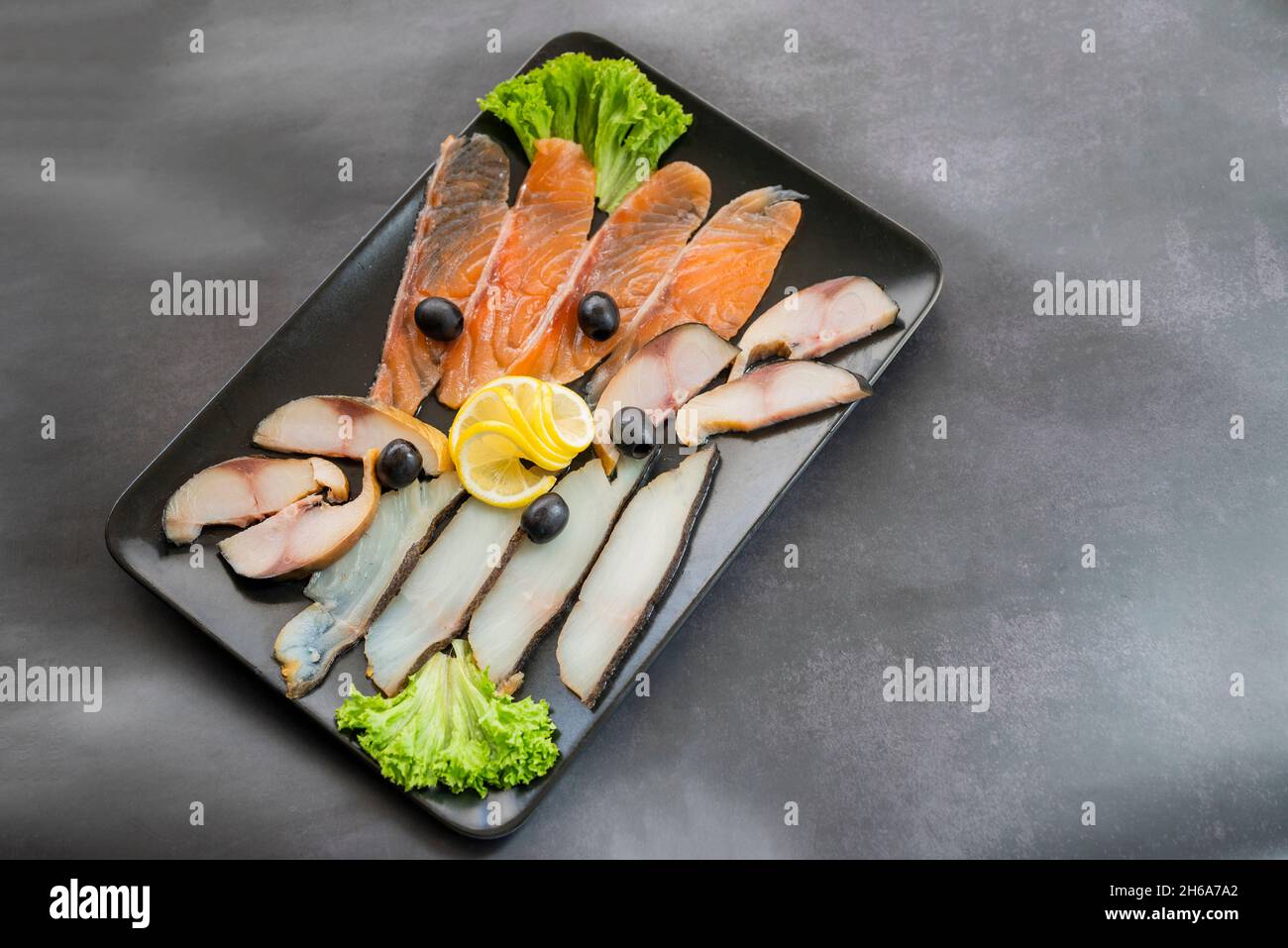 Assorted fish and seafood hi-res stock photography and images - Alamy