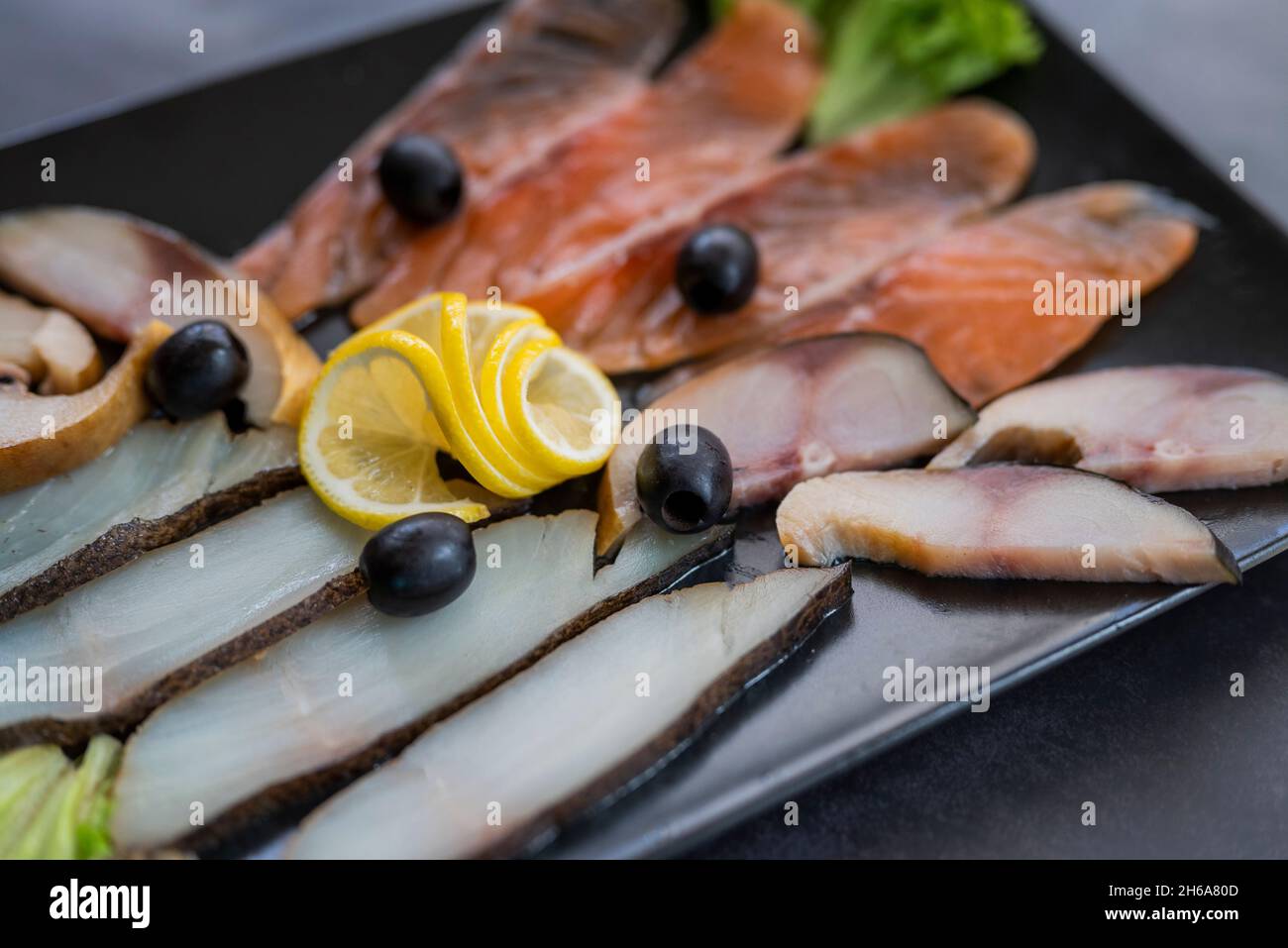 Assorted fish and seafood hi-res stock photography and images - Alamy