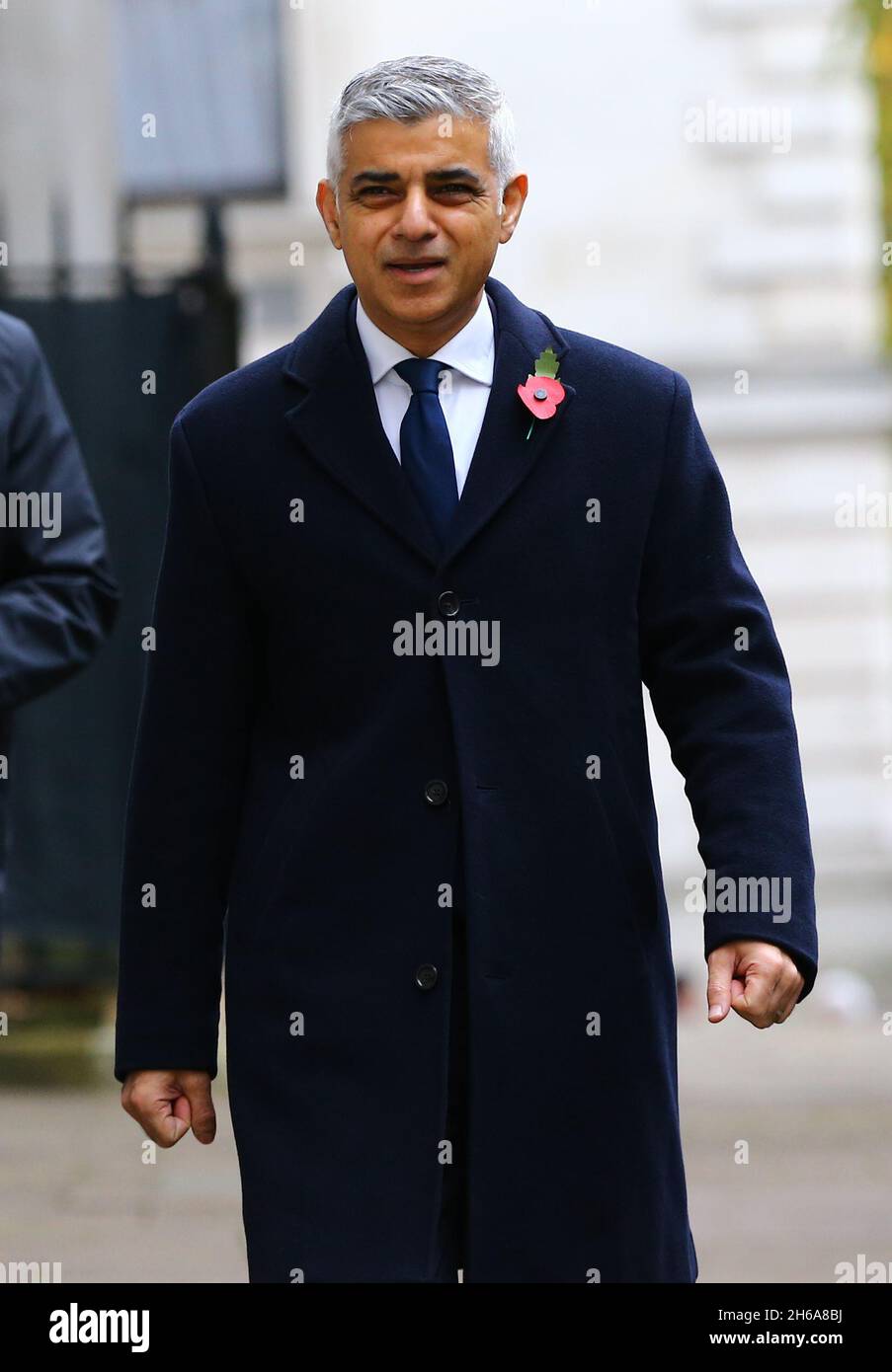 London, England, UK. 14th Nov, 2021. London Mayor SADIQ KHAN arrives in ...