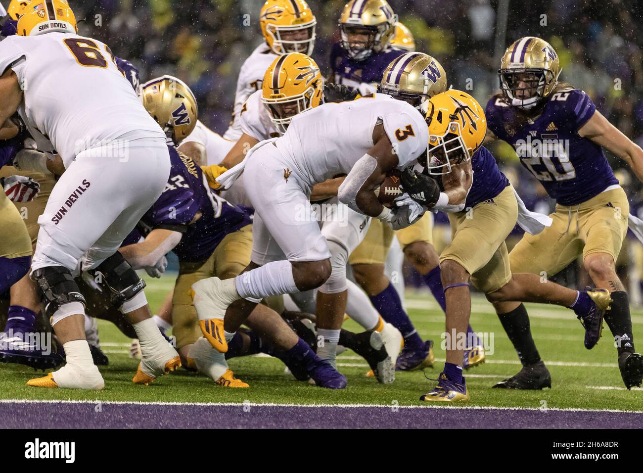 Seattle, United States. 13th Nov, 2021. Arizona State Sun Devils ...