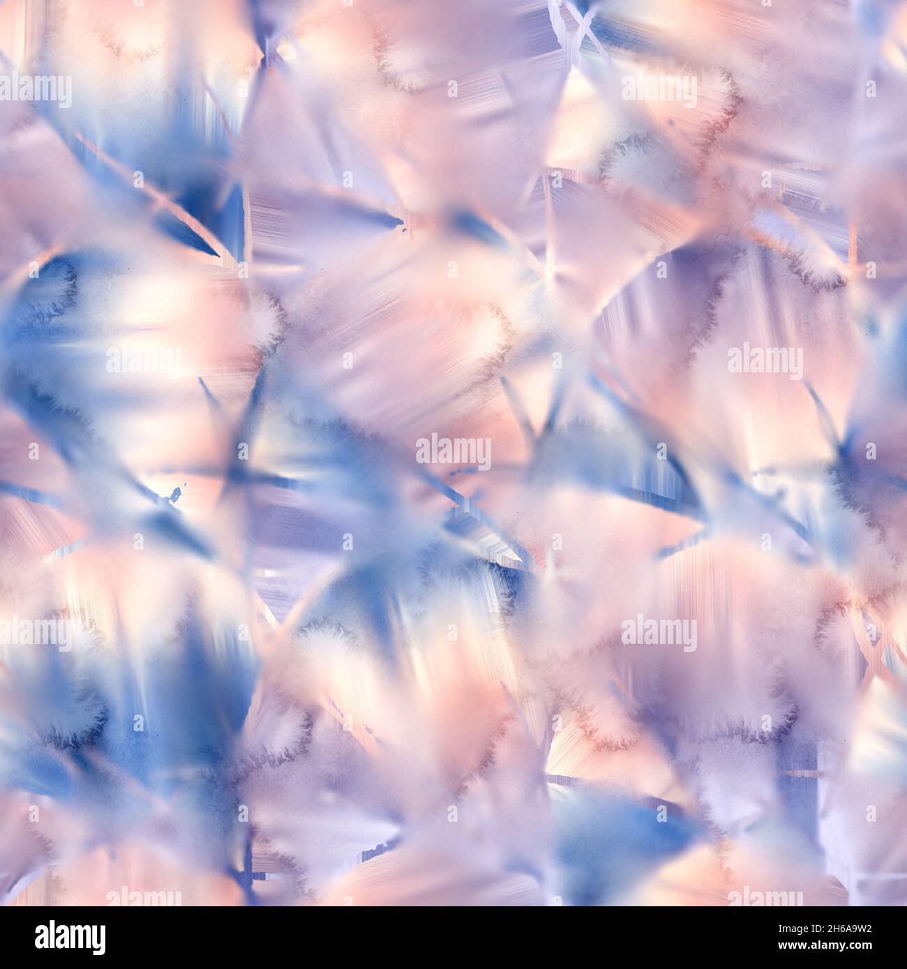 Seamless watercolor wash painting pattern swatch for surface print ...