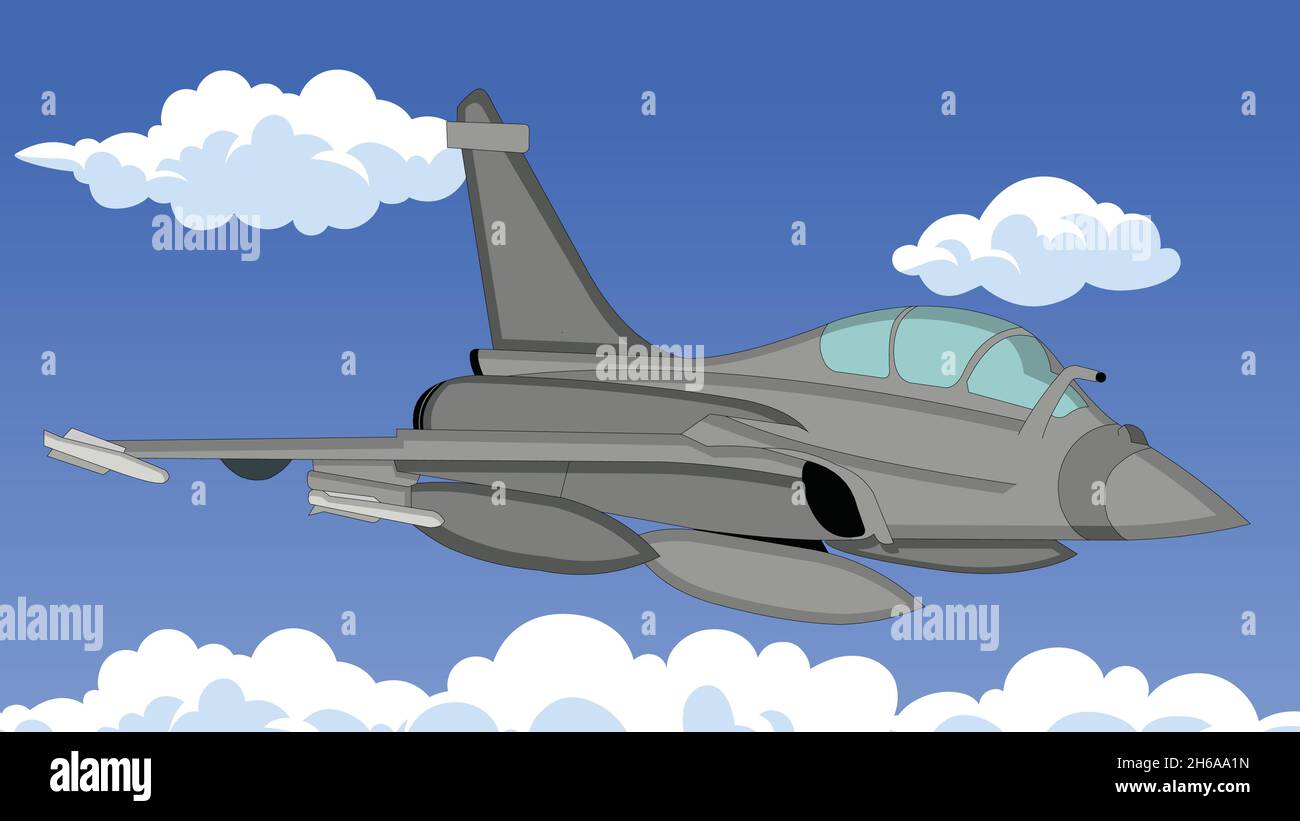 Indian fighter jet Stock Vector Images - Alamy