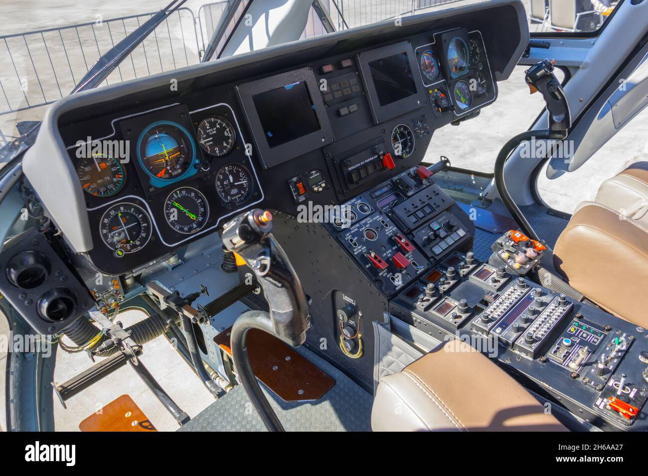 Helicopter Cockpit Controls