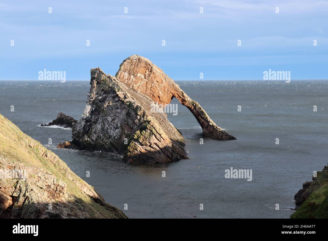 Bow Fiddle Rock Stock Photo - Alamy
