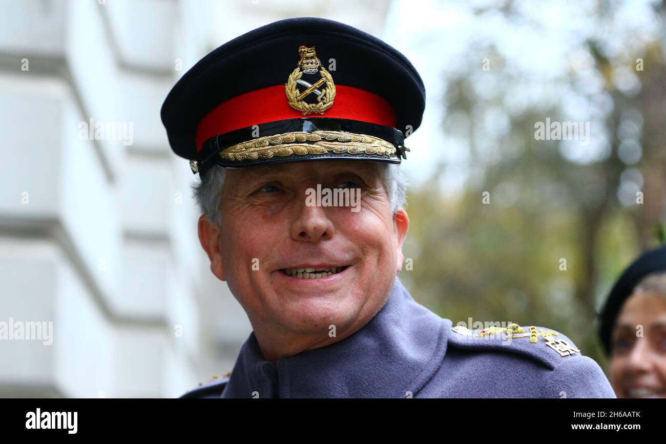 London, England, UK. 14th Nov, 2021. Chief of the Defence Staff General ...