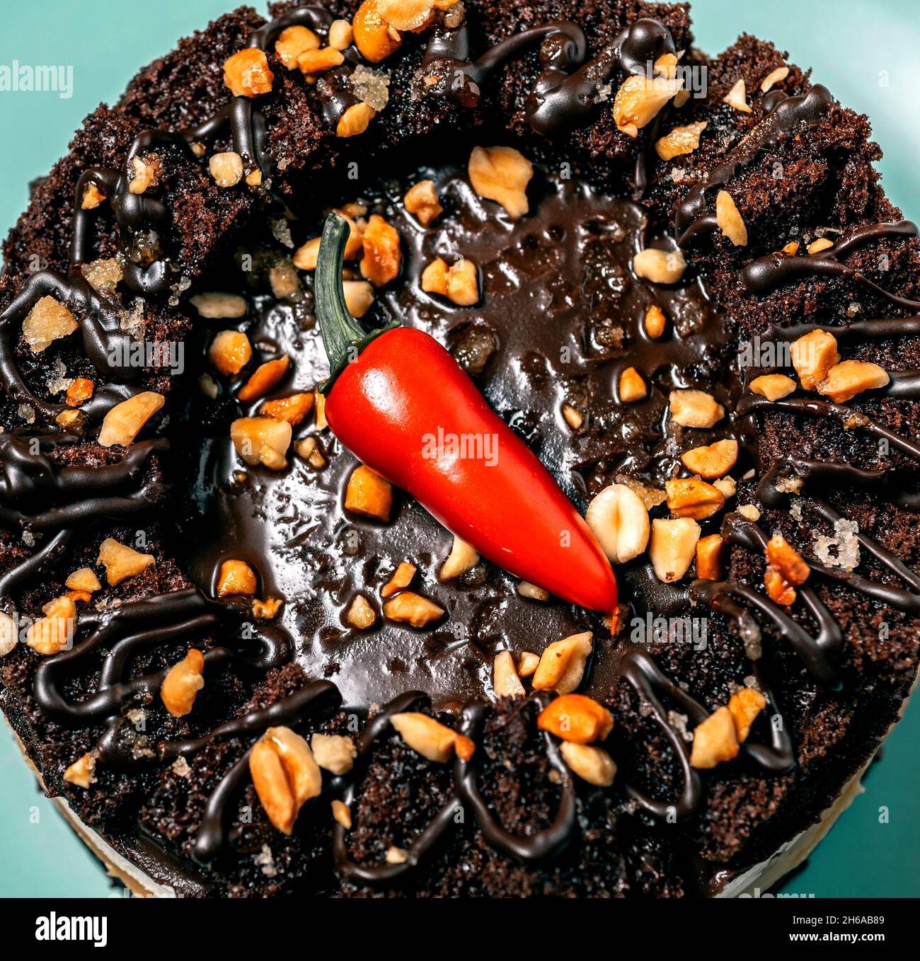 Pieces of chili hi-res stock photography and images - Alamy