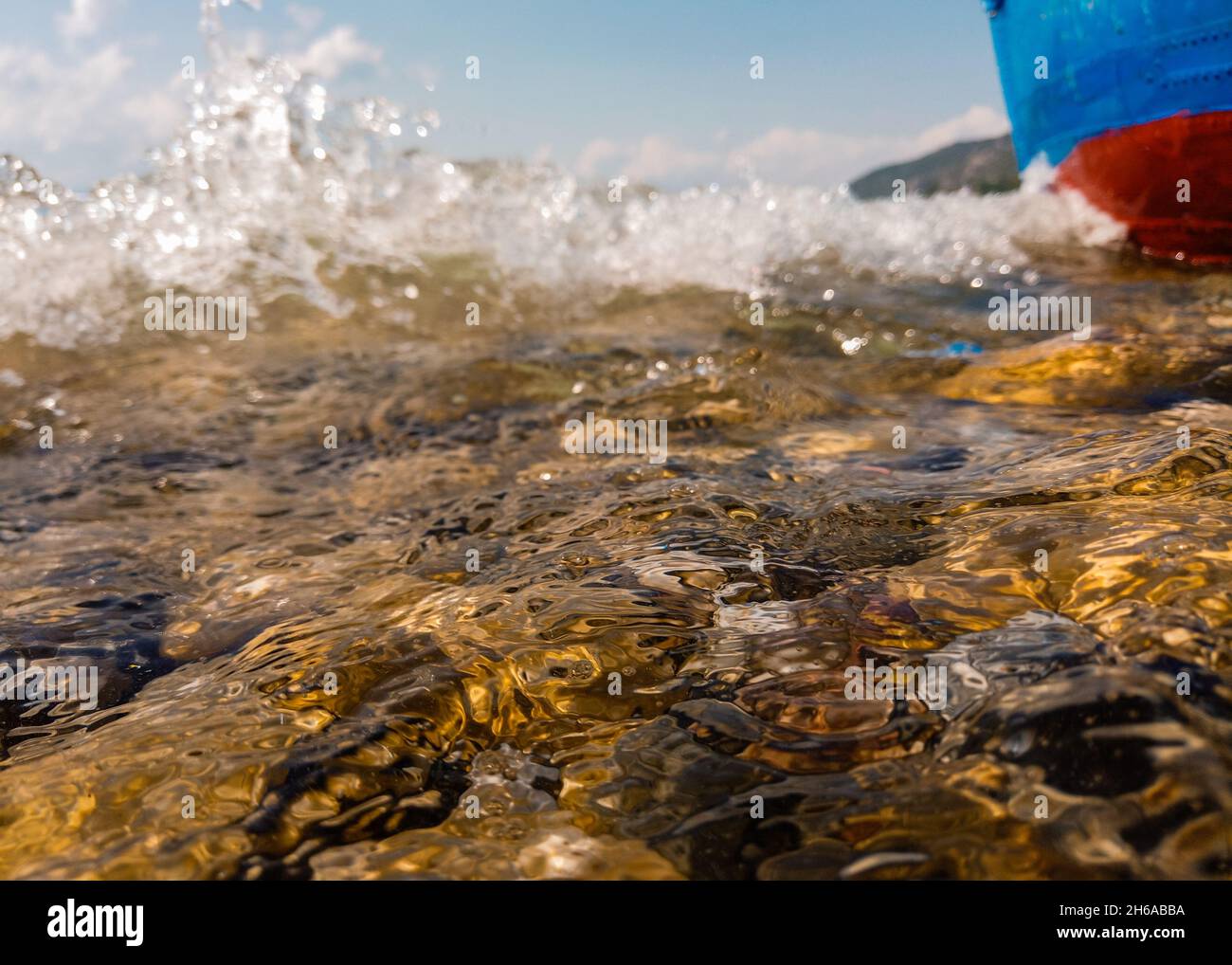 Underwater storm waves hi-res stock photography and images - Alamy