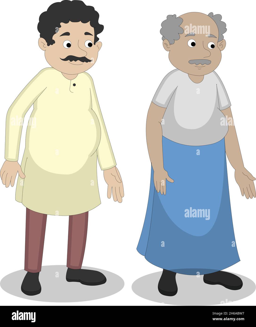 Indian old man Stock Vector Image & Art - Alamy