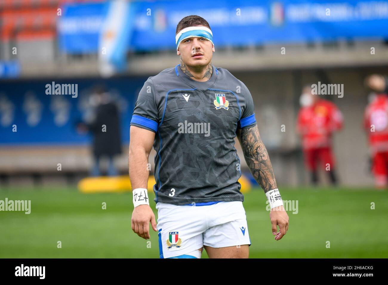 Monigo stadium, Treviso, Italy, November 13, 2021, Marco Riccioni ...