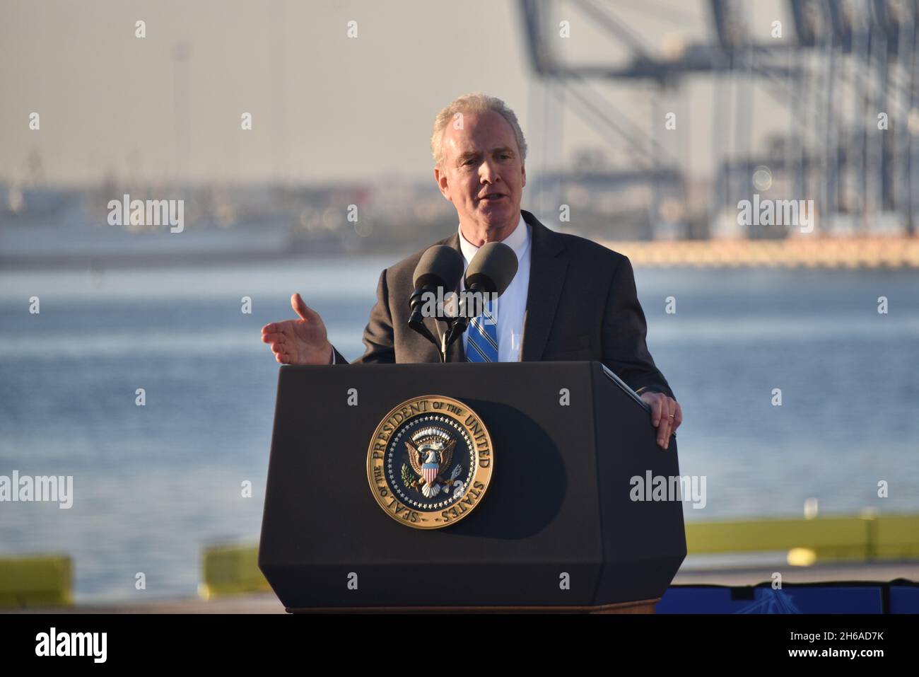 Baltimore, United States. 10 November, 2021. U.S. Senator Chris Van ...