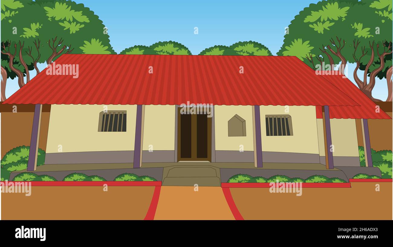 Hut tropical house Stock Vector Images - Alamy